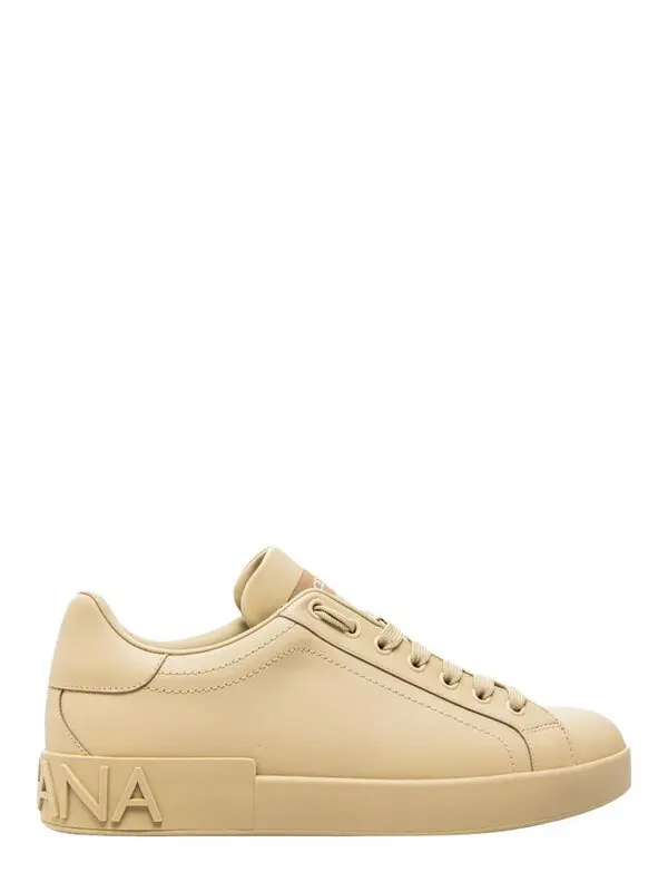 Dolce & Gabbana Portofino Sneakers - Cream