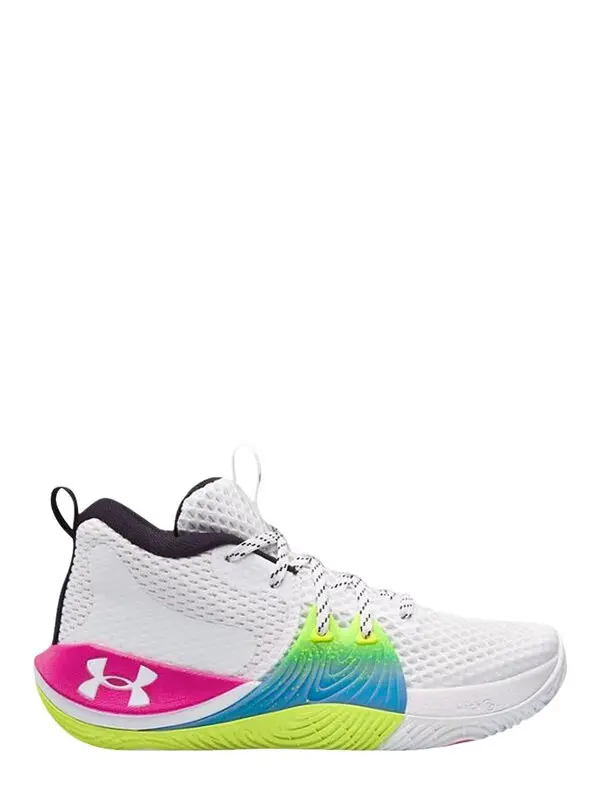 Under Armour Embiid One Gs 'draft Night' Sneakers - White