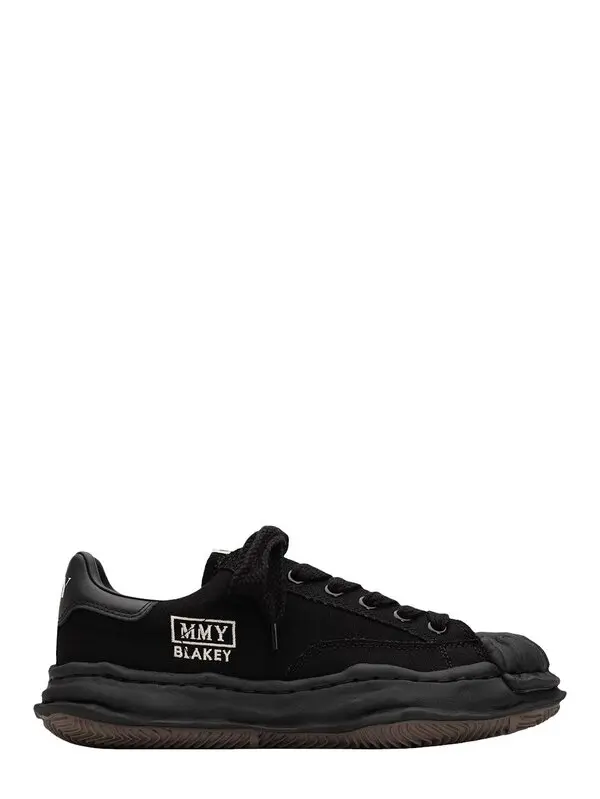 Mihara Yasuhiro Blakey Og Sole Canvas Low - Black