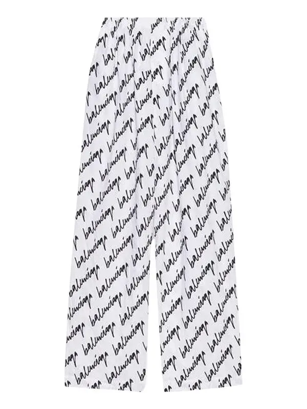 Balenciaga Pajama Pants - White