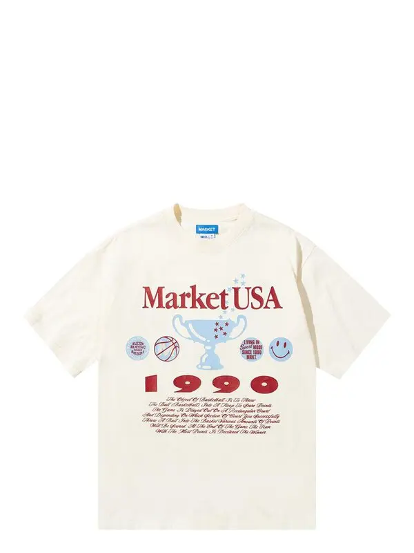 MARKET Printed T-shirt - White