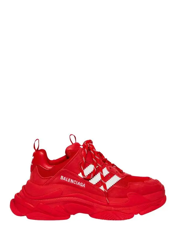 Balenciaga Adidas X Triple S Sneaker - Red