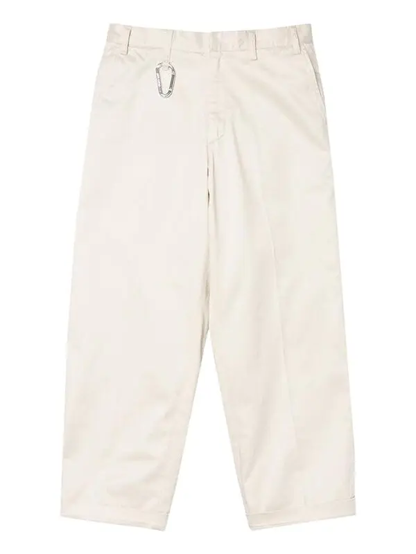 HUMAN MADE Wide Cropped Pants - White