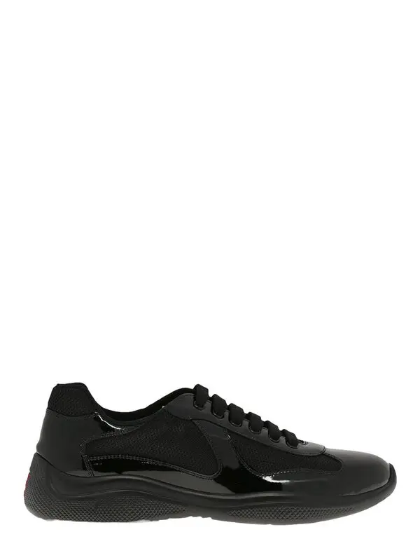 Prada America's Cup Low Sneakers - Black