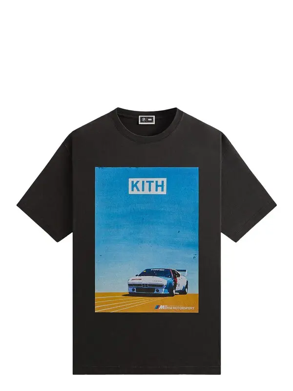 Kith X Bmw Retro Vintage Tee - Black