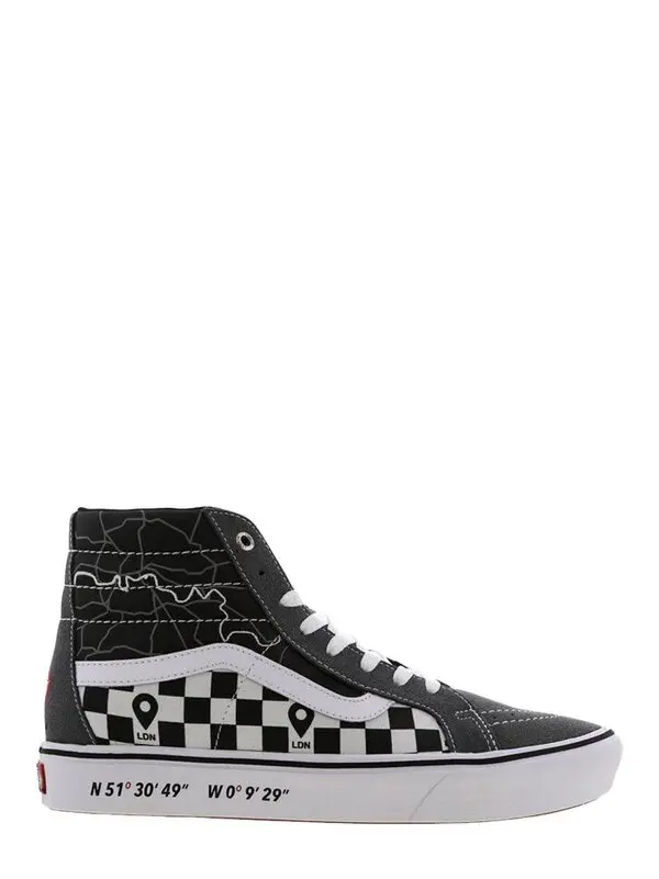 VANS Sk8-hi Comfycush 'city Maps Of London' Sneakers - Black