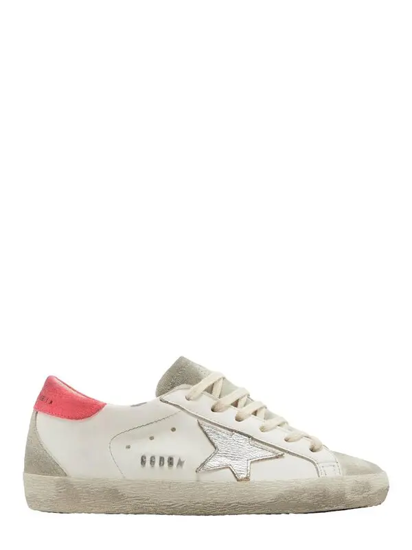 GOLDEN GOOSE Superstar Lace Up Sneakers - White