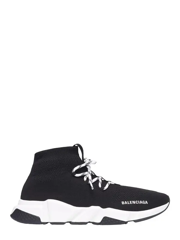 Balenciaga Speed Lace-up Sneakers - Black