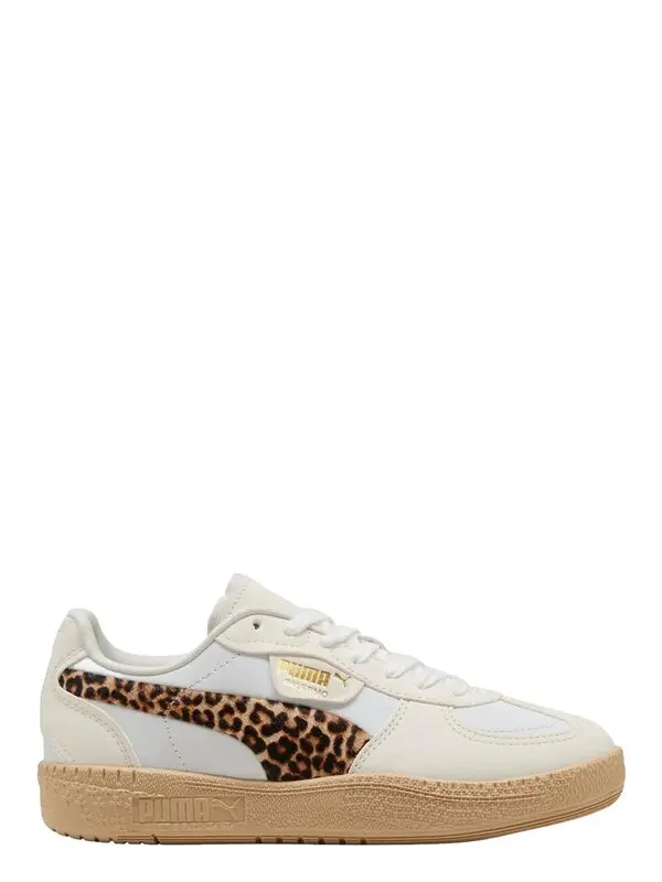 PUMA Palermo Moda Elevated Leopard Sneakers - Cream