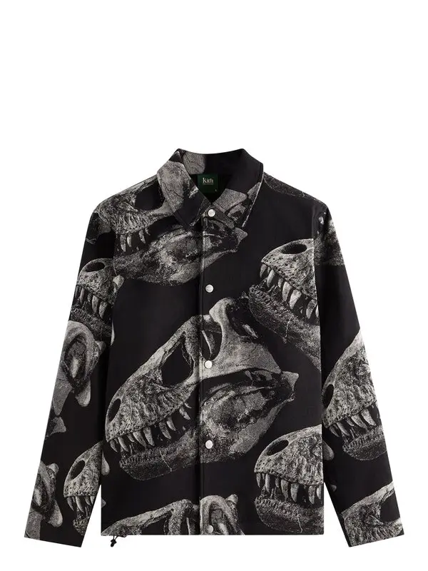 Kith Printed Coaches Jacket - Black