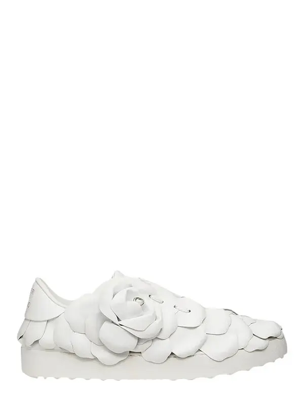 Valentino Garavani Atelier 03 Rose Edition Sneakers - White