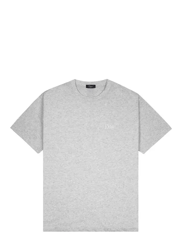 DIME Classic Small Logo Tee - Grey
