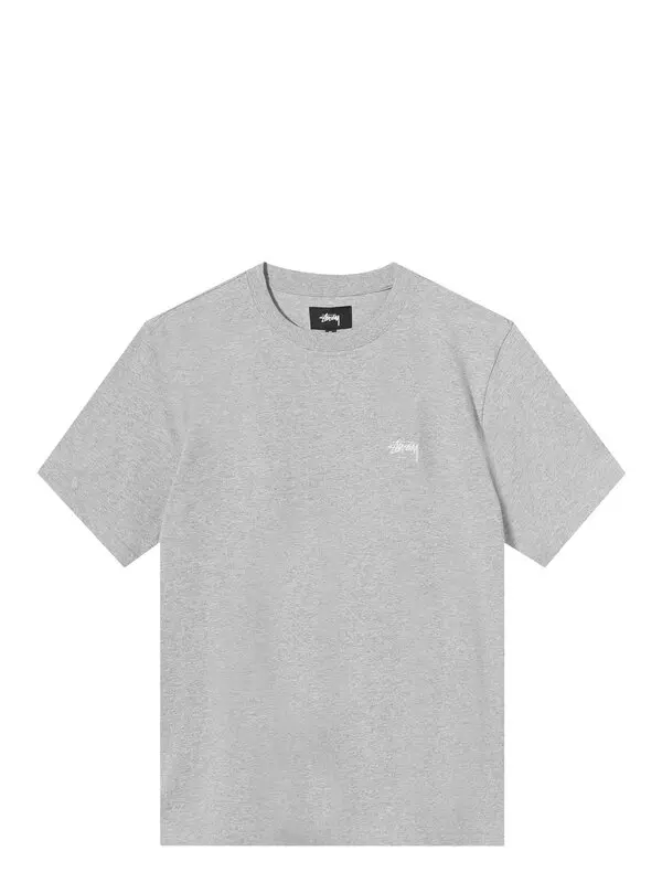 StÜssy Stock Logo Tee - Grey