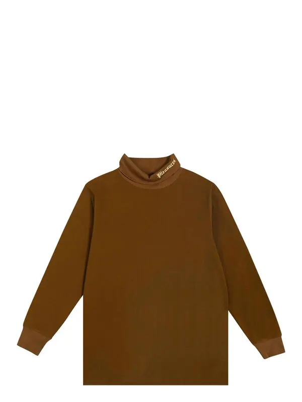 PLEASURES Satisfaction Turtleneck - Brown