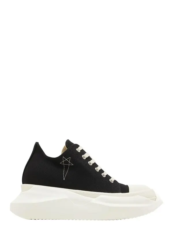 Rick Owens Edfu Pentagram Embroidery Abstract Low - Black