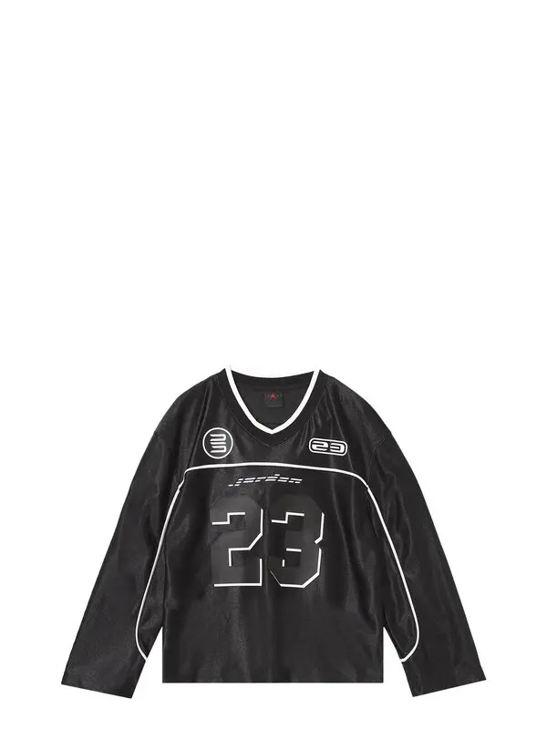 JORDAN Long-sleeve Jersey - Black