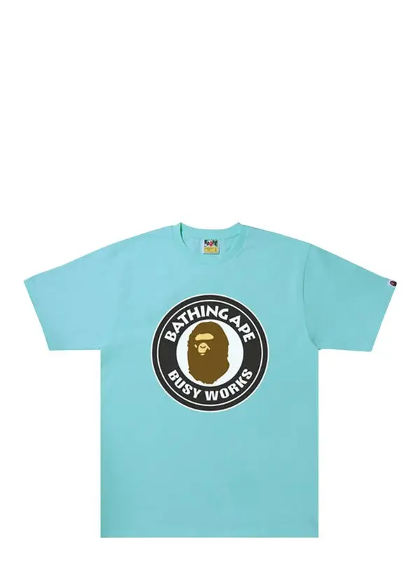 A BATHING APE Busy Works Tee - Blue