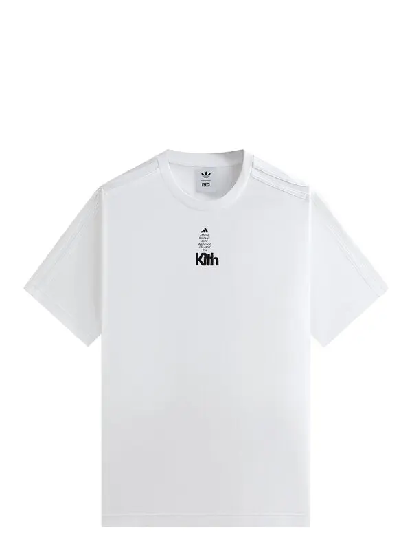 Kith For Adidas Football Short-sleeve Tee - White