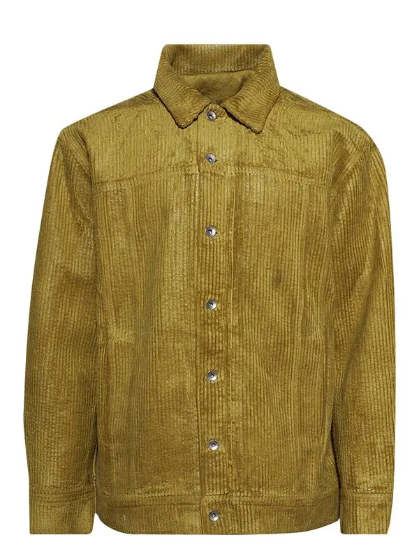 Rick Owens Jumbo Worker Jacket - Yellow