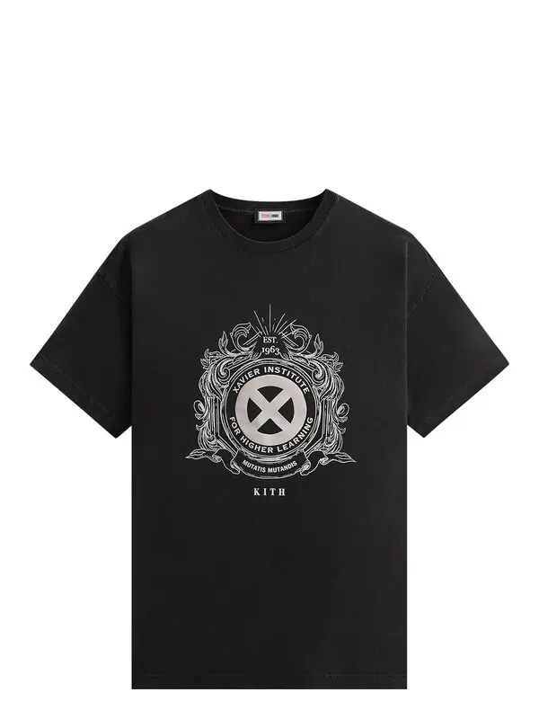 Kith For X-men Xavier Institute Vintage Tee - Black