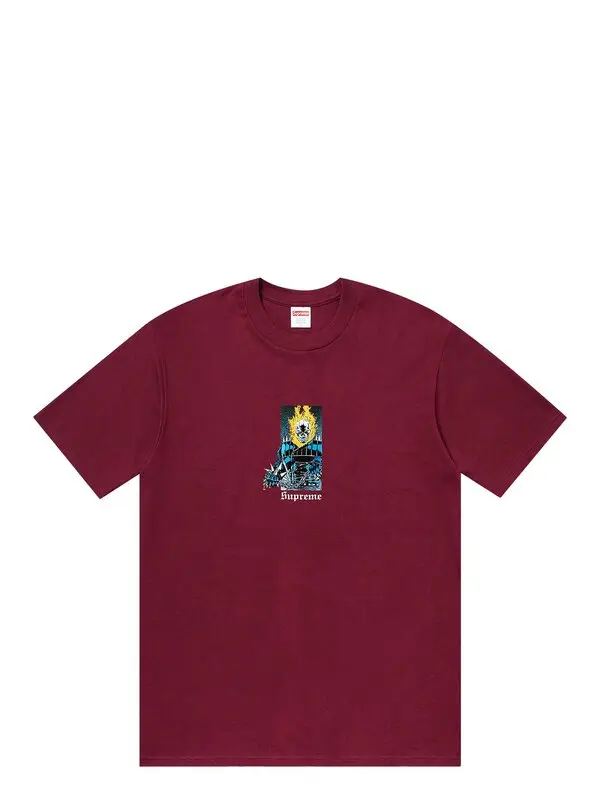 Supreme Ghost Rider Tee - Red