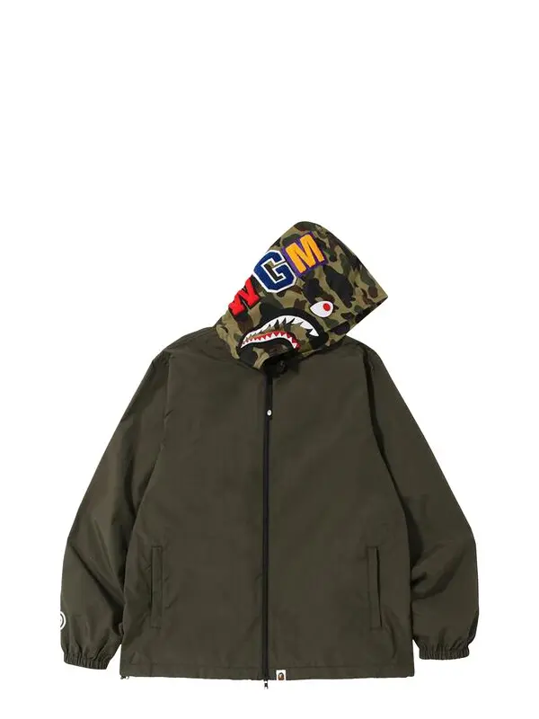 A BATHING APE 1st Camo Full Zip Hoodie Jacket - Black