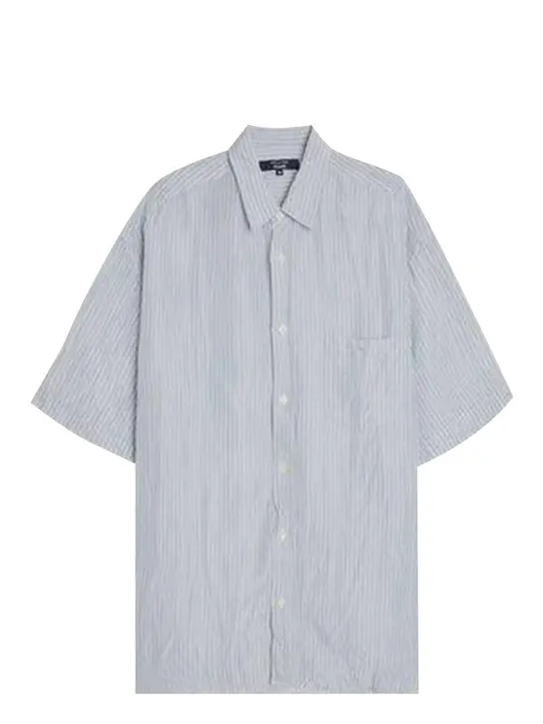 Comme Des Garçons Cupra Striped Shirt - White