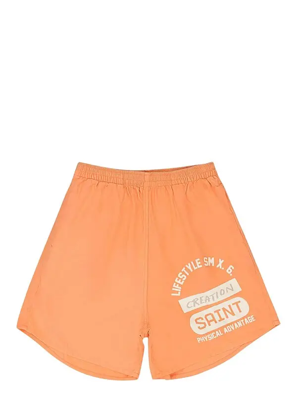 SAINT MXXXXXX Easy Shorts - Orange