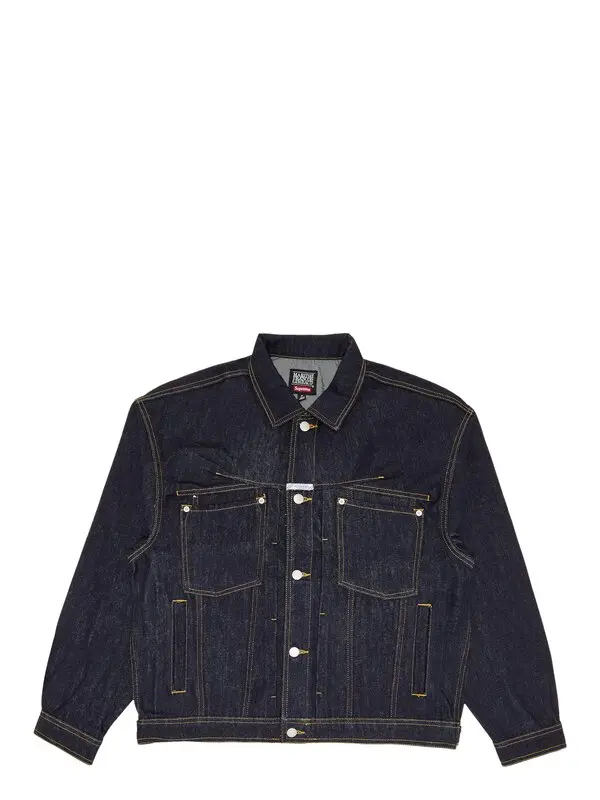 Supreme X Martithé + François Girbaud Denim Trucker Jacket - Blue