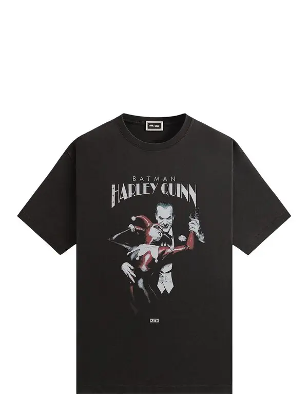 Kith X Batman Harley Quinn Vintage Tee - Black
