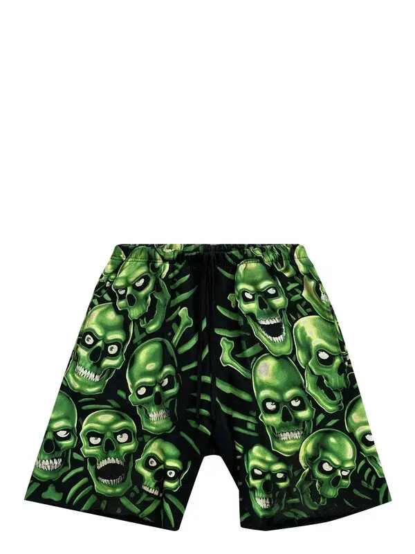 Supreme Skull Pile Shorts - Green