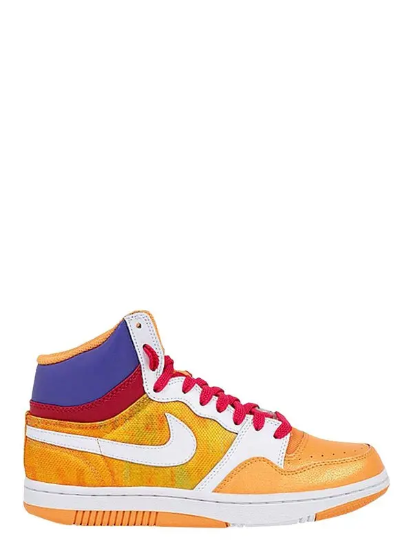 Nike Court Force High Top Sneakers - Yellow