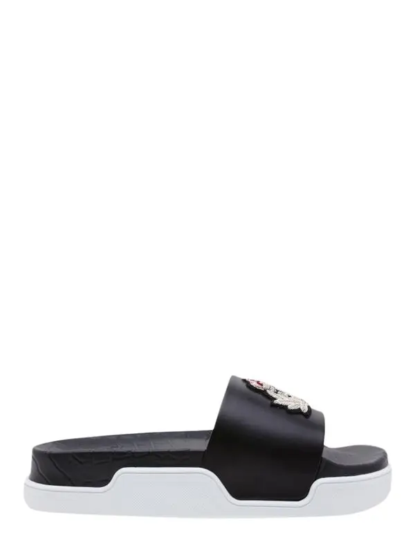 CHRISTIAN LOUBOUTIN Pool Fun Slide - Black