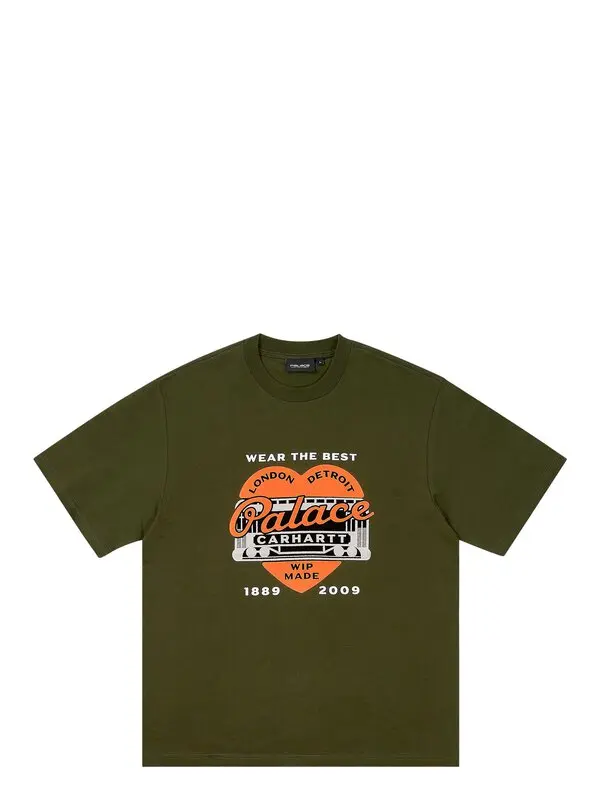 PALACE X Carhartt Wip Heart T-shirt - Green