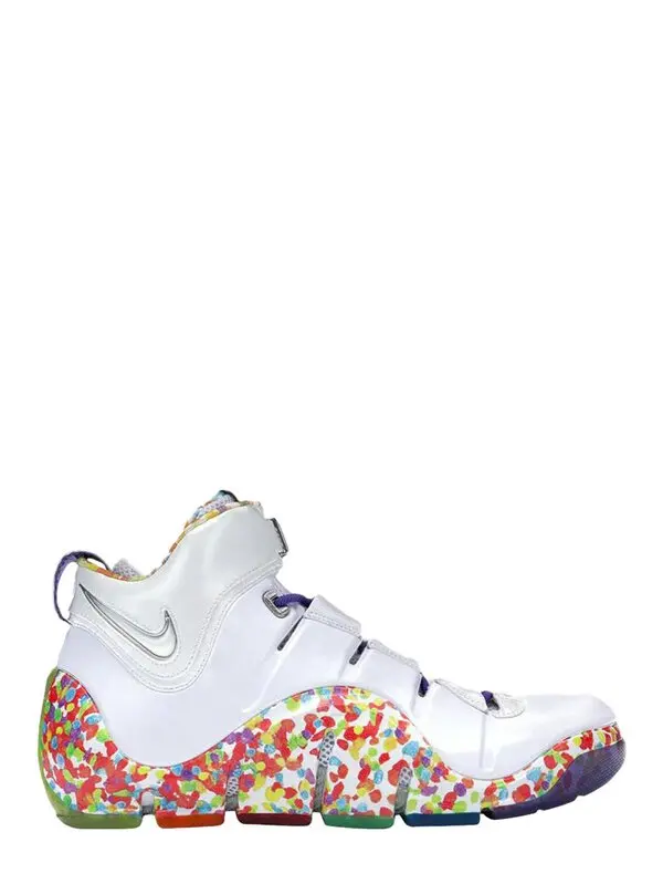 Nike Zoom Lebron 4 'fruity Pebbles' Friends & Family Sneakers - White