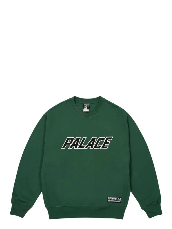 PALACE Appliqué Team Crew - Green