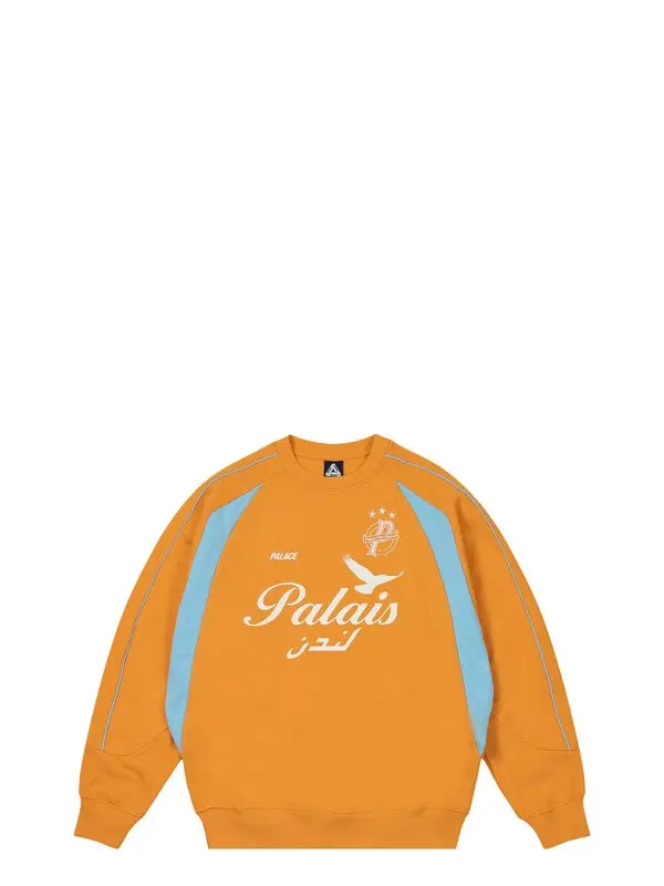 PALACE Palais Pro-team Crew - Orange
