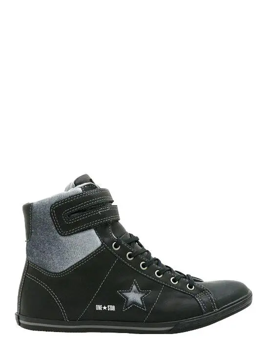 CONVERSE One Star Low Pro Hi Top Sneakers - Black