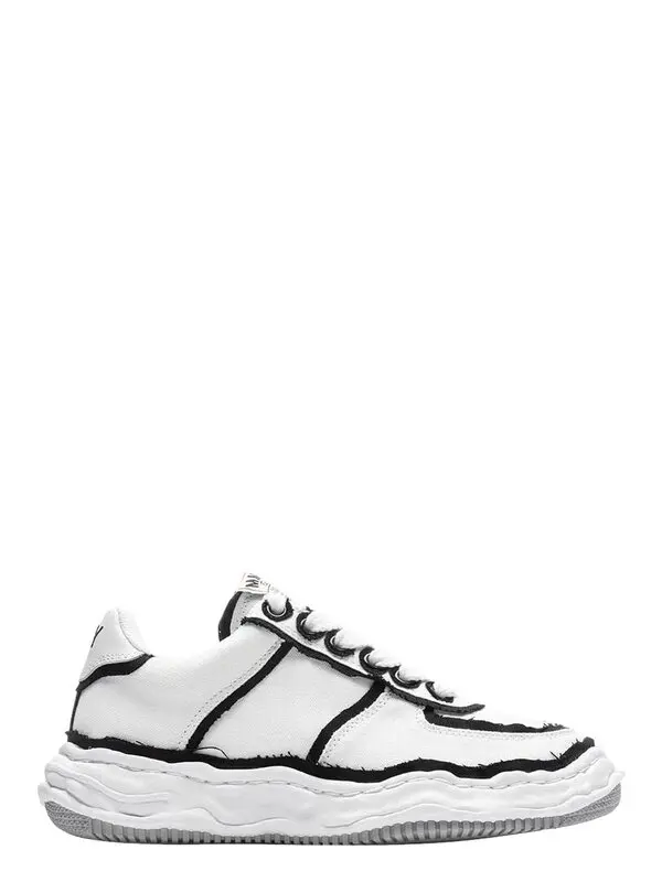 Mihara Yasuhiro Wayne Overhanging Low Sneakers - White