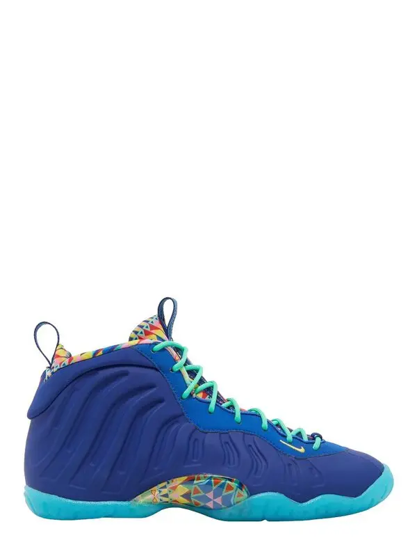 Nike Little Posite One Gs 'kaleidoscope' Sneaker - Blue