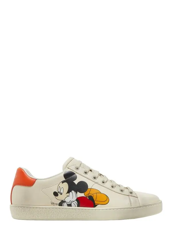 Gucci Disney X Ace Low Mickey Mouse Ivory - Cream