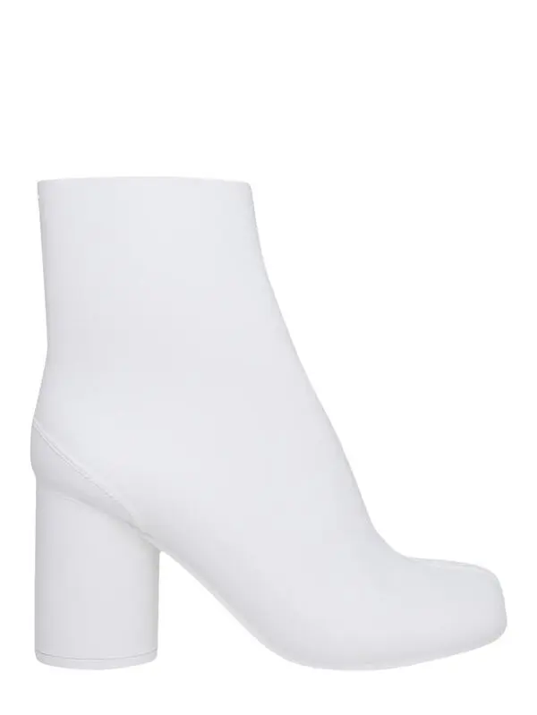 MAISON MARGIELA Rubber Tabi Ankle Boots - White