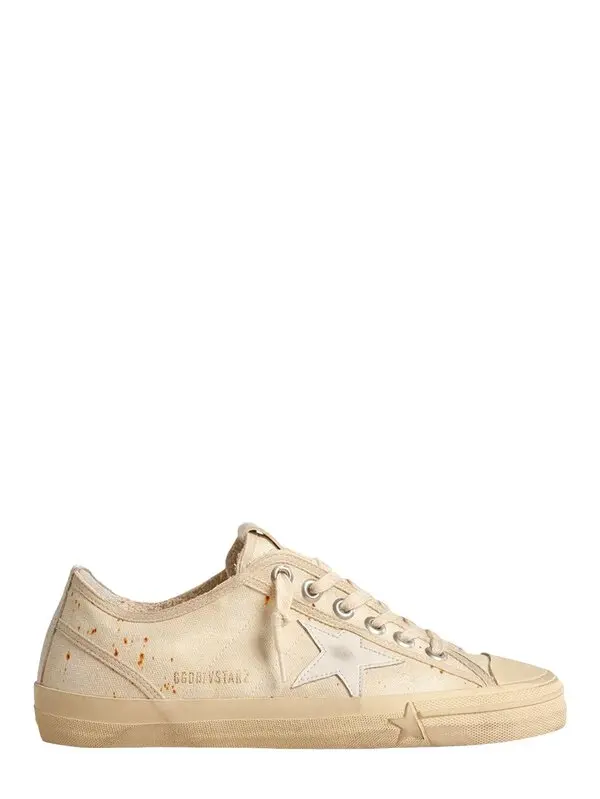 GOLDEN GOOSE V-star Lab Sneakers - Cream