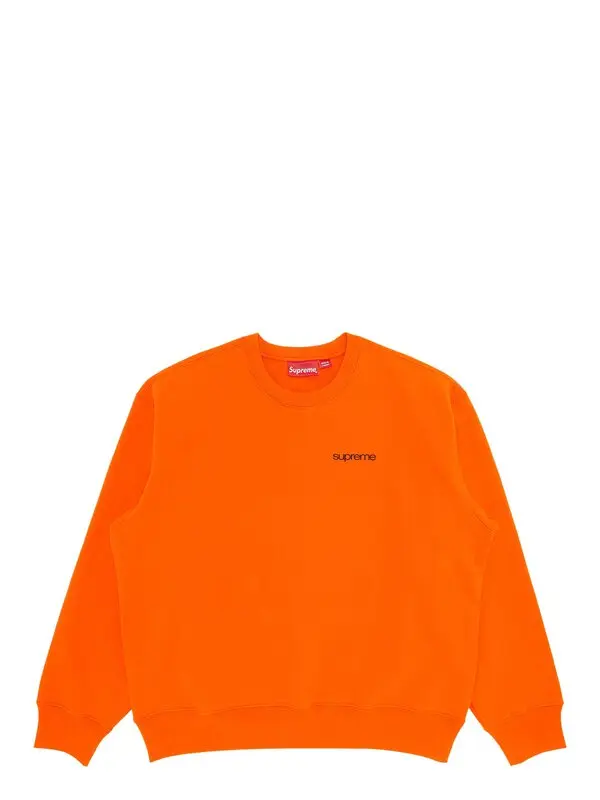 Supreme Nyc Crewneck - Orange