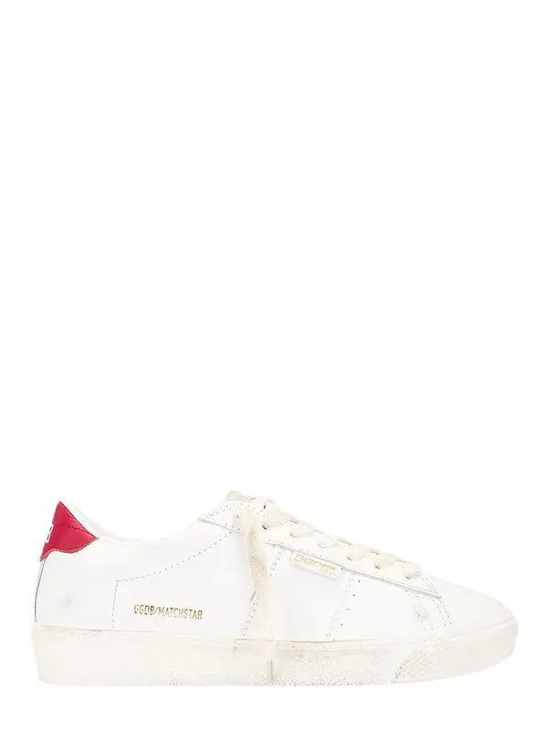 GOLDEN GOOSE Match Star Sneakers - White