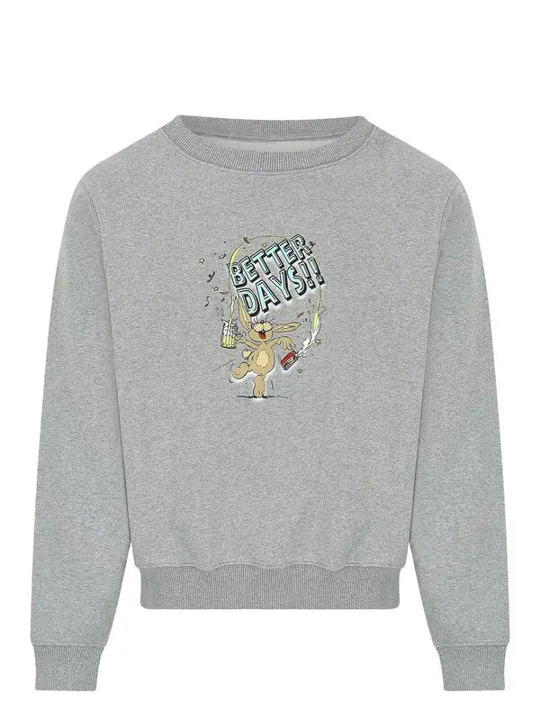 Martine Rose Doll Crewneck - Grey
