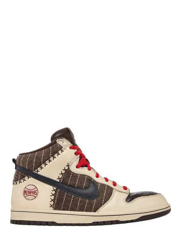 Nike Dunk High Premium Utt 'baseball Pack Memphis' Sneakers - Brown
