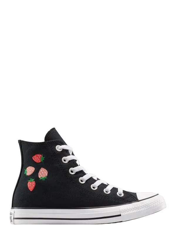 CONVERSE Chuck Taylor All Star High 'embroidered Strawberries - Black