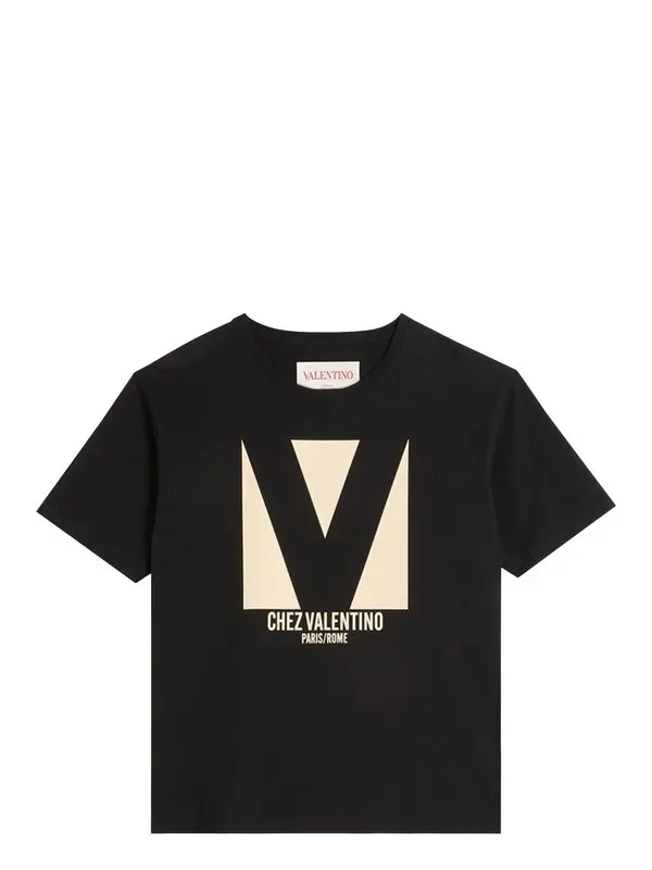 Valentino Garavani Printed T-shirt - Black