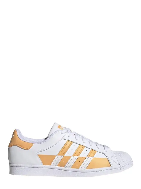 Adidas Superstar Split Hazy Orange - White